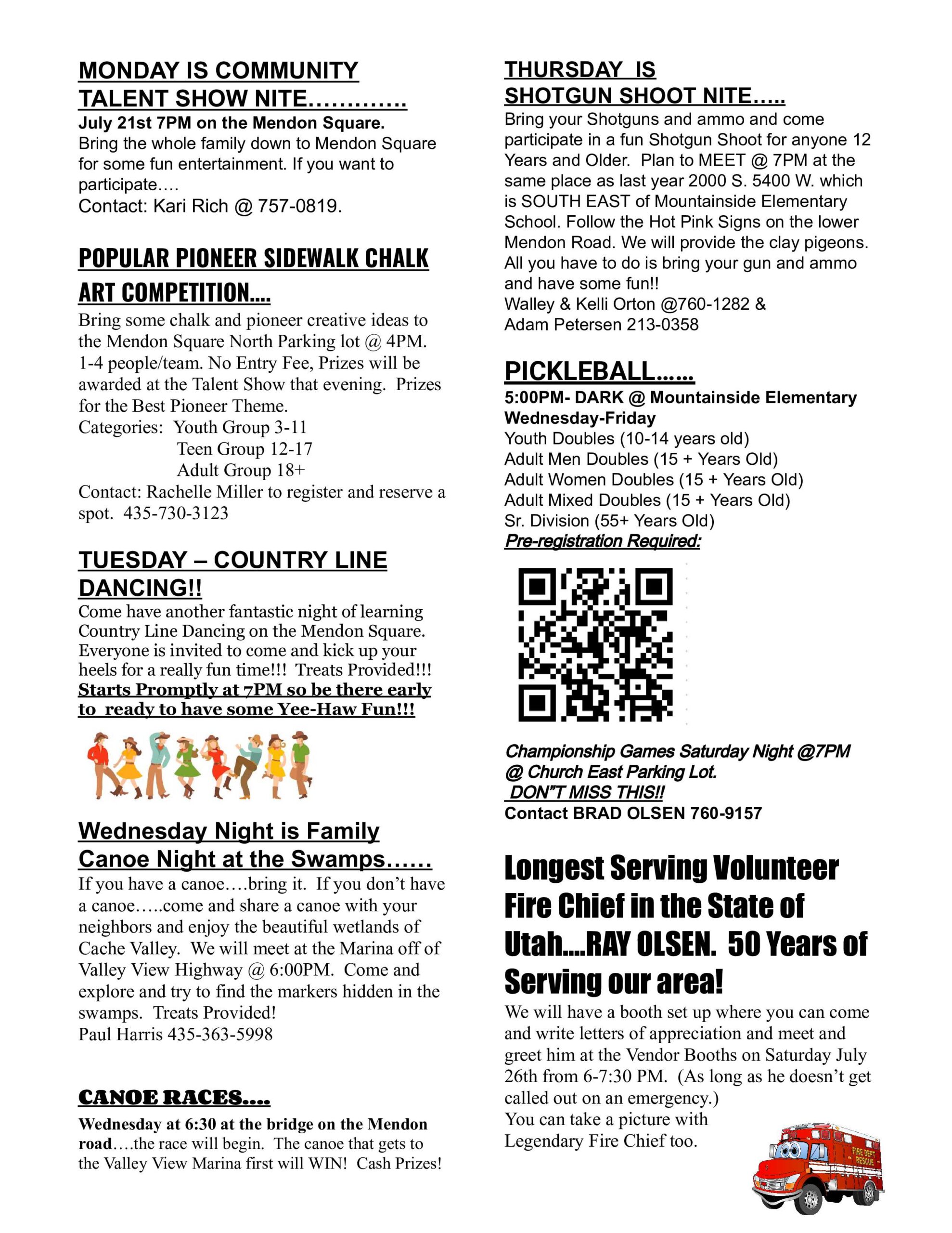 Pioneer Day – Mendon City