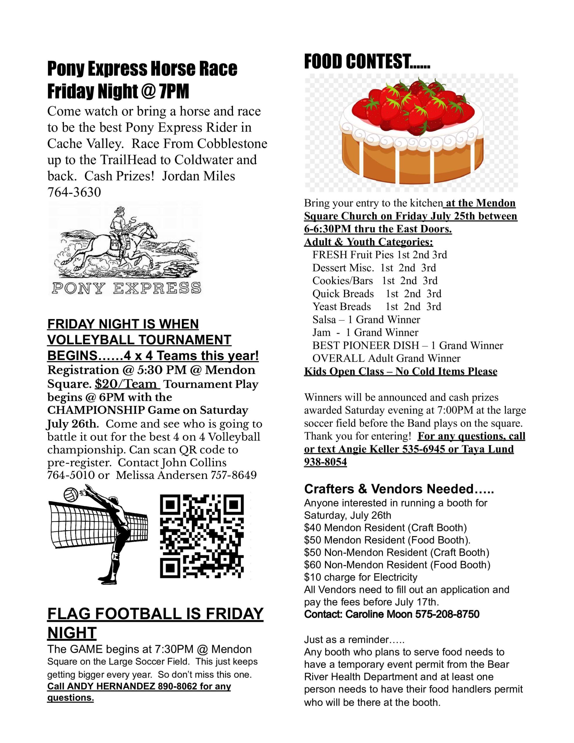 Pioneer Day – Mendon City