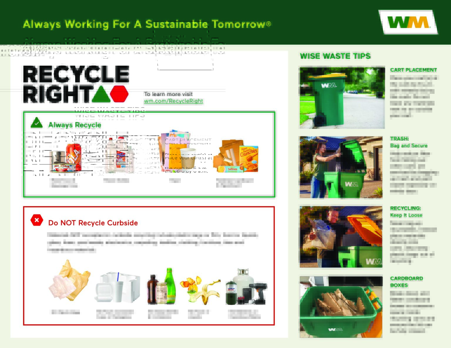 Waste Management Pick Up Schedule 2026 – Mendon City